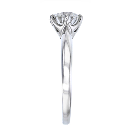 0.83ct Round Brilliant Diamond Solitaire Engagement Ring | Pre-Loved ...